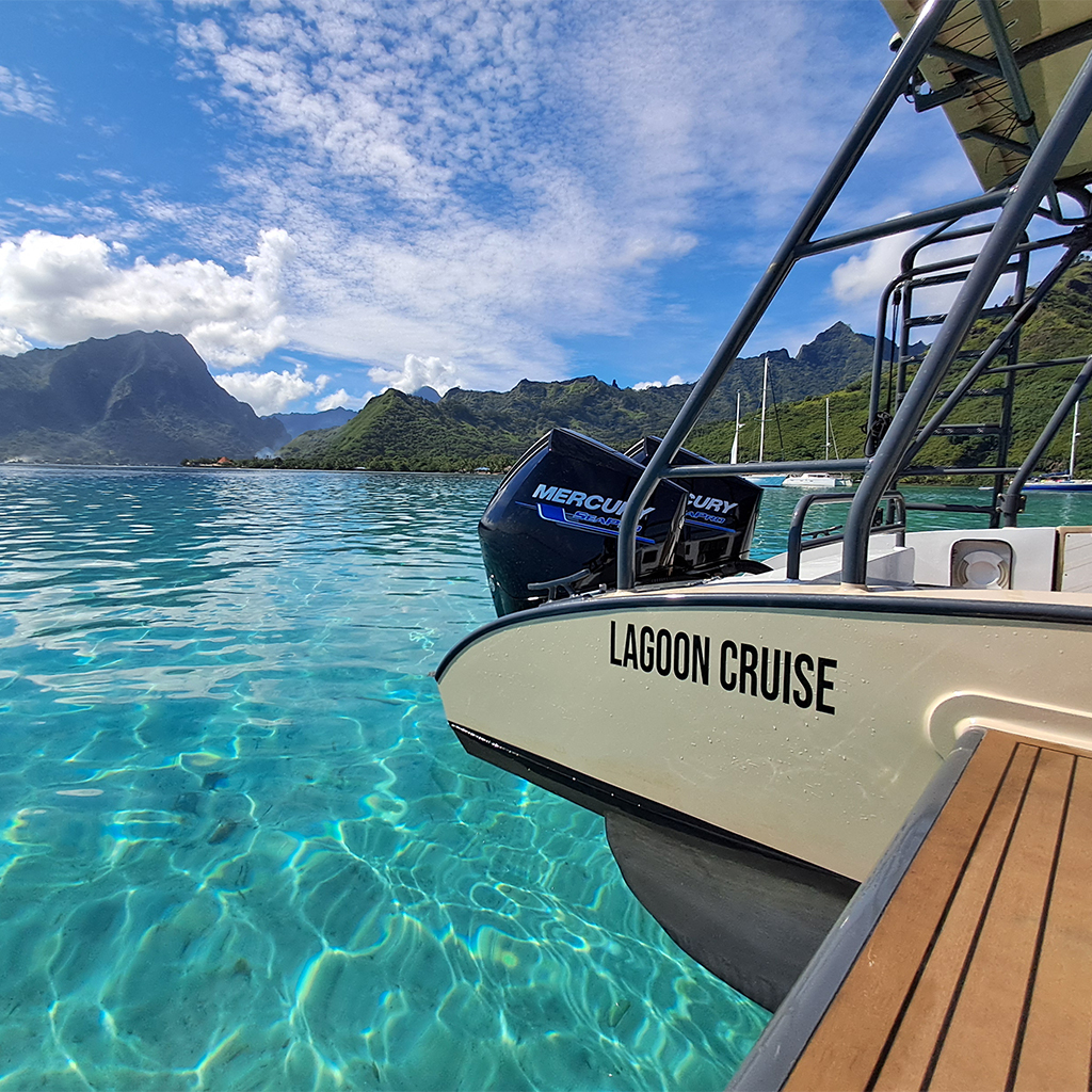 Excursions en bateau à Moorea | Moorea Lagoon Cruise